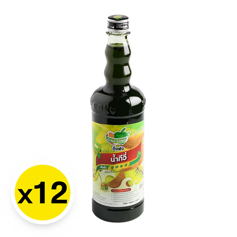DING FONG Kiwi Squash 760 ml x 12 | Makro PRO