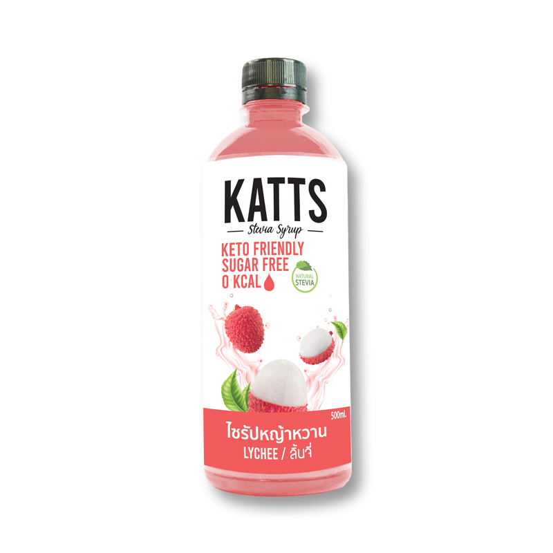 KATTS Stevia Syrup Lychee 500 ml | Makro PRO