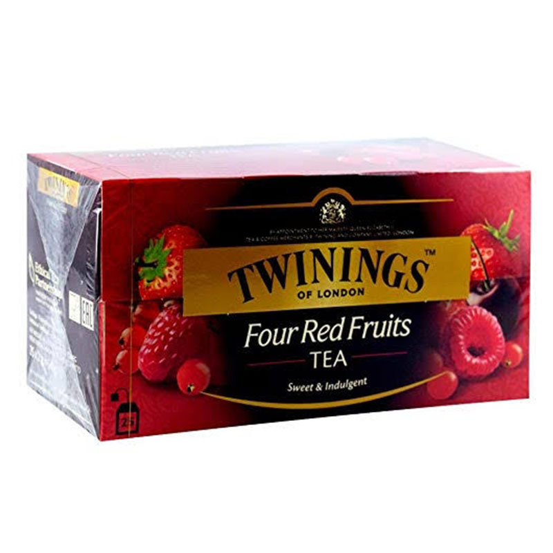 Twinings Four Red Fruits Tea 2g x 25 Tea Bags | Makro PRO