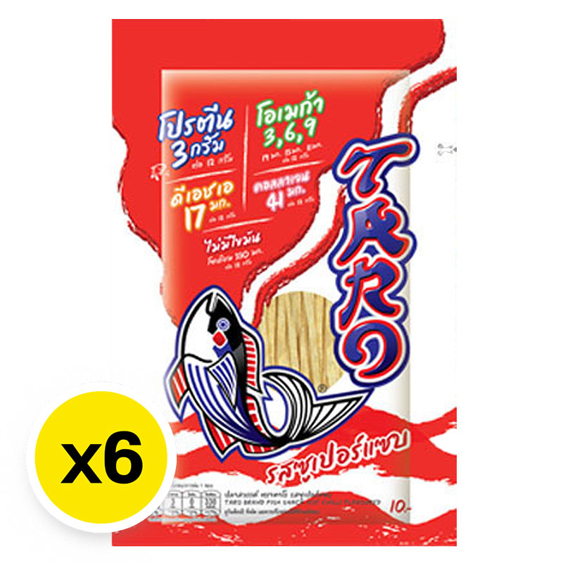 TARO Fish Snack Hot Chili Flavored 12 x 6 | Makro PRO