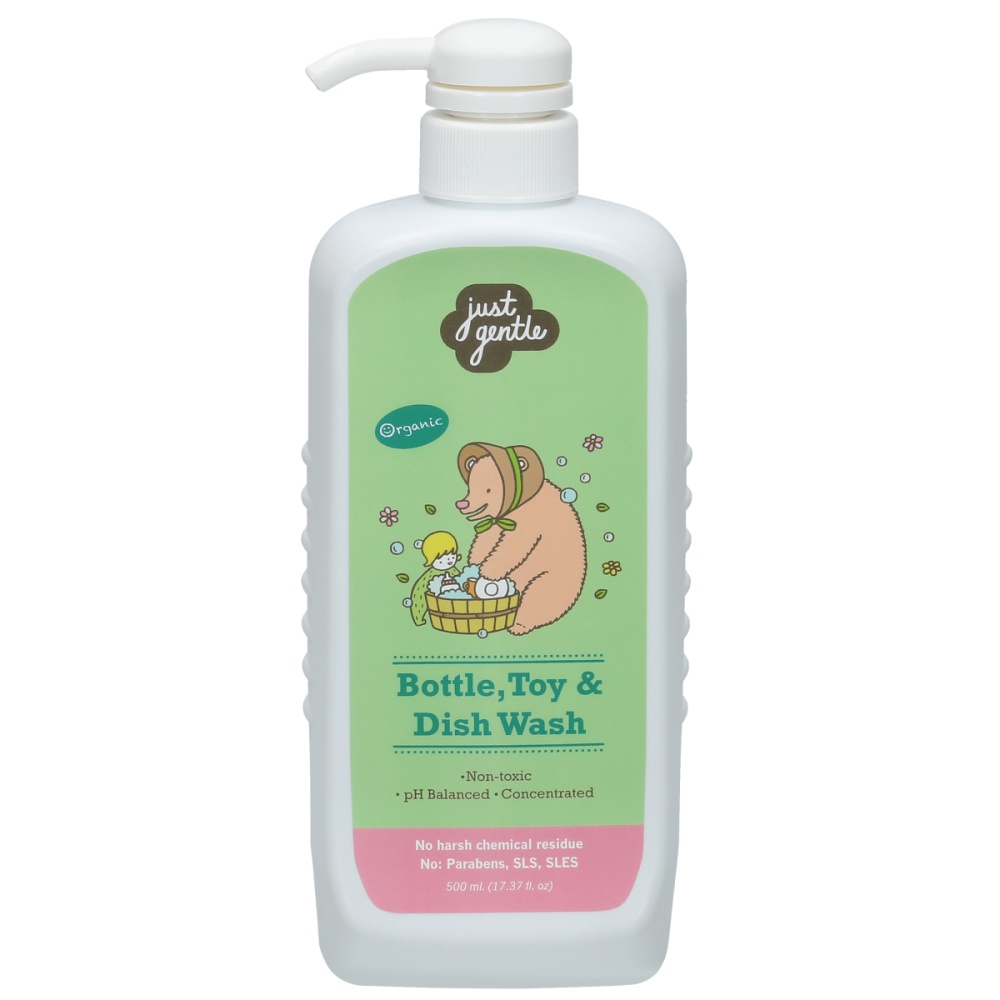 Just Gentle น้ำยาล้างขวดนม ของเล่น และของใช้เด็ก Bottle, Toys & Dish ...