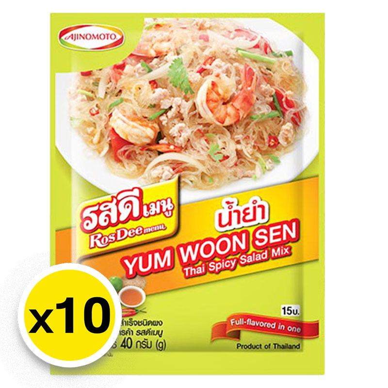 ROSDEE Menu Spicy Salad 40 g x 10 | Makro PRO
