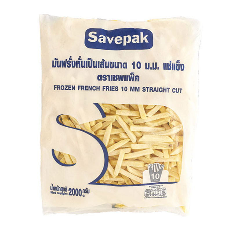 SAVEPAK French Fries Size 10 mm Straight 2 kg | Makro PRO