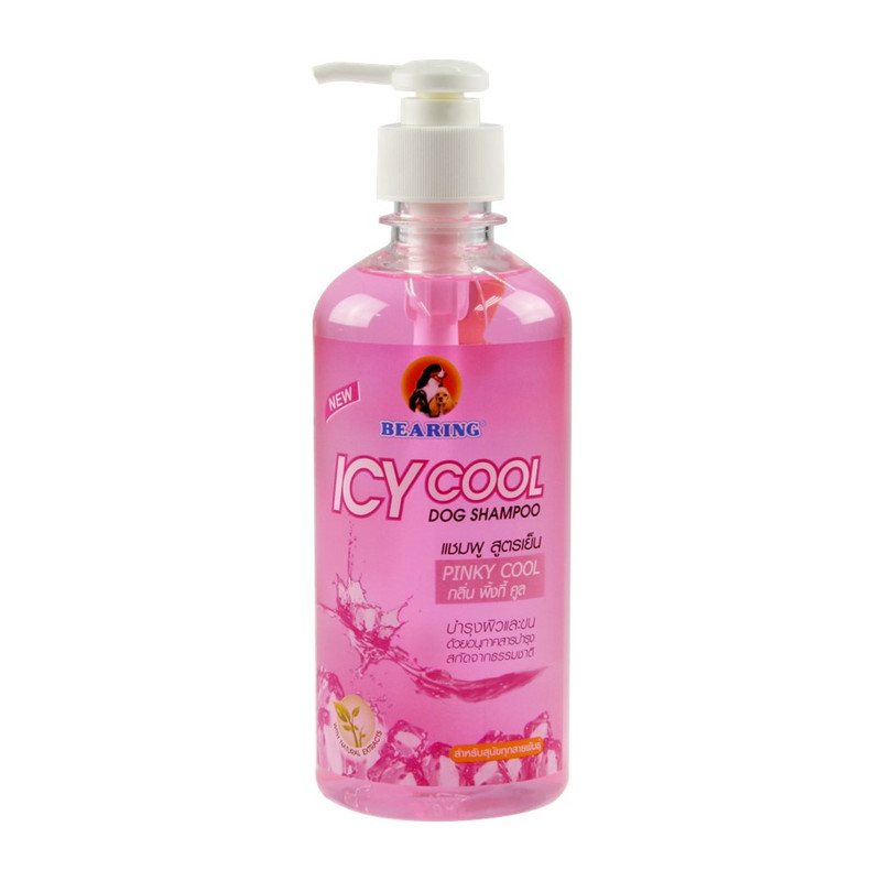 BEARING ICY Cool Dog Shampoo แชมพูสุนัขสูตรเย็น สะอาด อ่อนโยน แชมพู ...