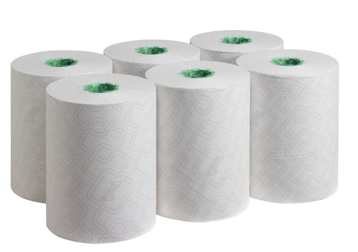 SCOTT Printed Paper Hand Towel 1 Ply 19.6cm 176m x 6 rolls/carton ...