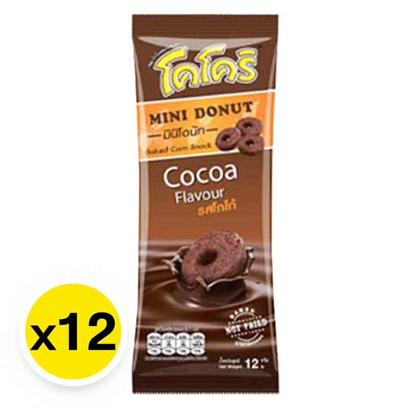 COCORI MINI DONUT COCOA 12 G X 12 | Makro PRO