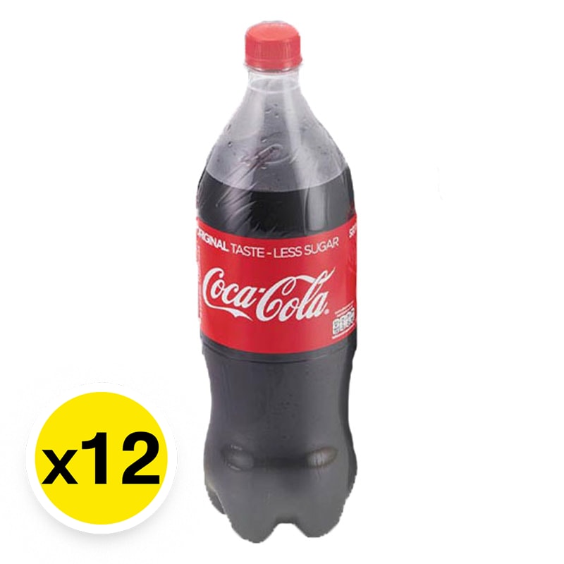 COKE Soft Drink Less Sugar 1.25 l x 12 | Makro PRO