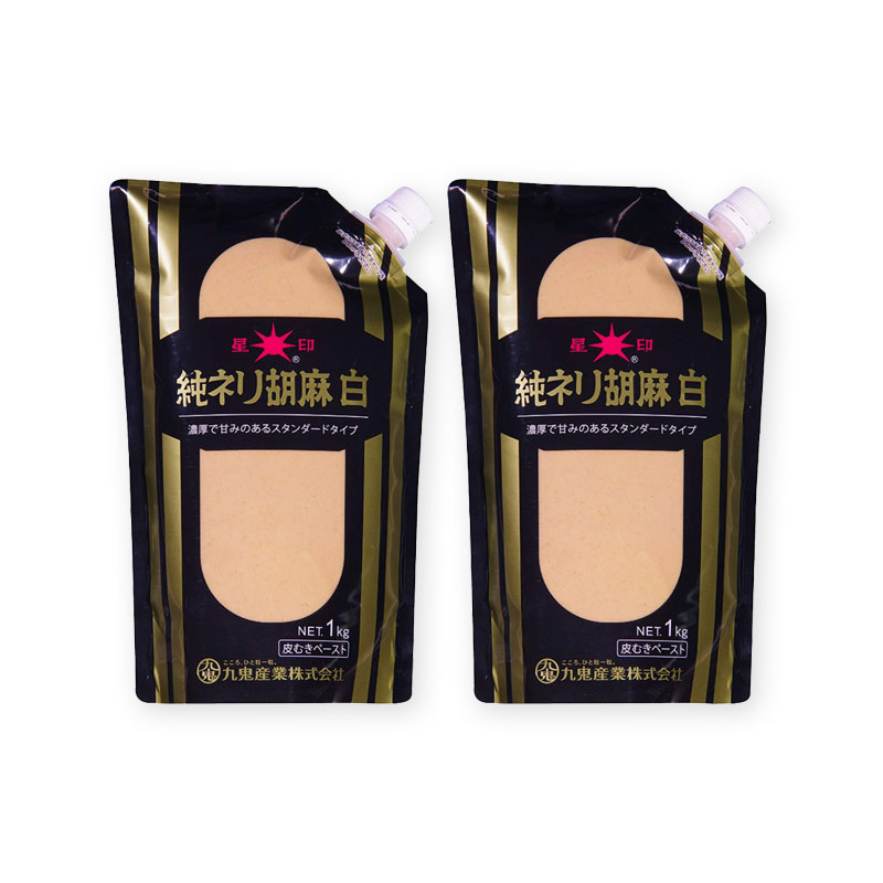 KUKI SANGYO Jun Nerigoma Shiro Sesame Paste with Peeled Roasted ...