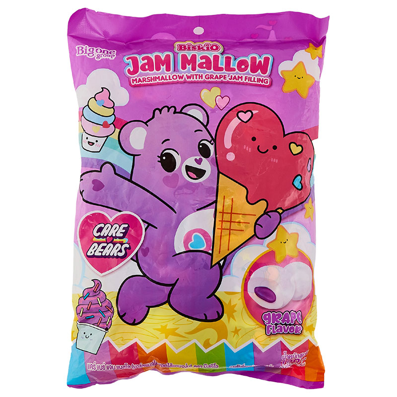 BISKIO Care Bears Jam Mallow Grape 150 g | Makro PRO