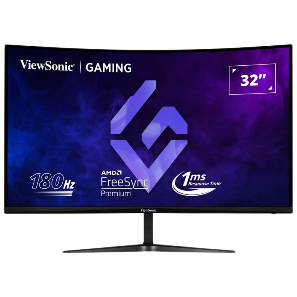 วิวโซนิค จอมอนิเตอร์ รุ่น VX3218C-2K Gaming Monitor VA 2K 180Hz Curved | Makro PRO