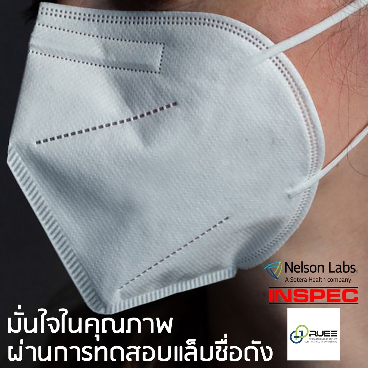 500 ชิ้น - หน้ากากอนามัย N95 รุ่น 2F มีของพร้อมส่ง📦 | Makro PRO