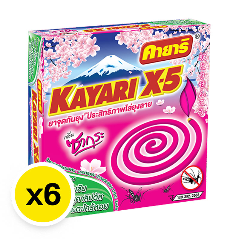 KAYARI Sakura 10 pcs x 6 | Makro PRO
