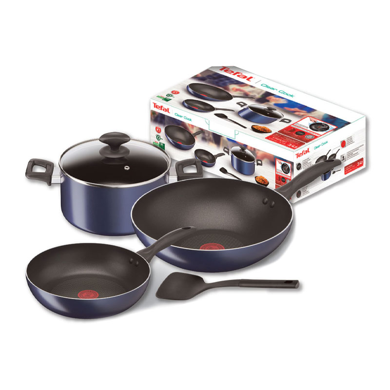 TEFAL Clear Cook Set 5 pcs | Makro PRO