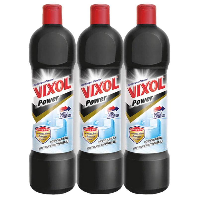 VIXOL Toilet Cleaner Black 900 ml x 3 | Makro PRO