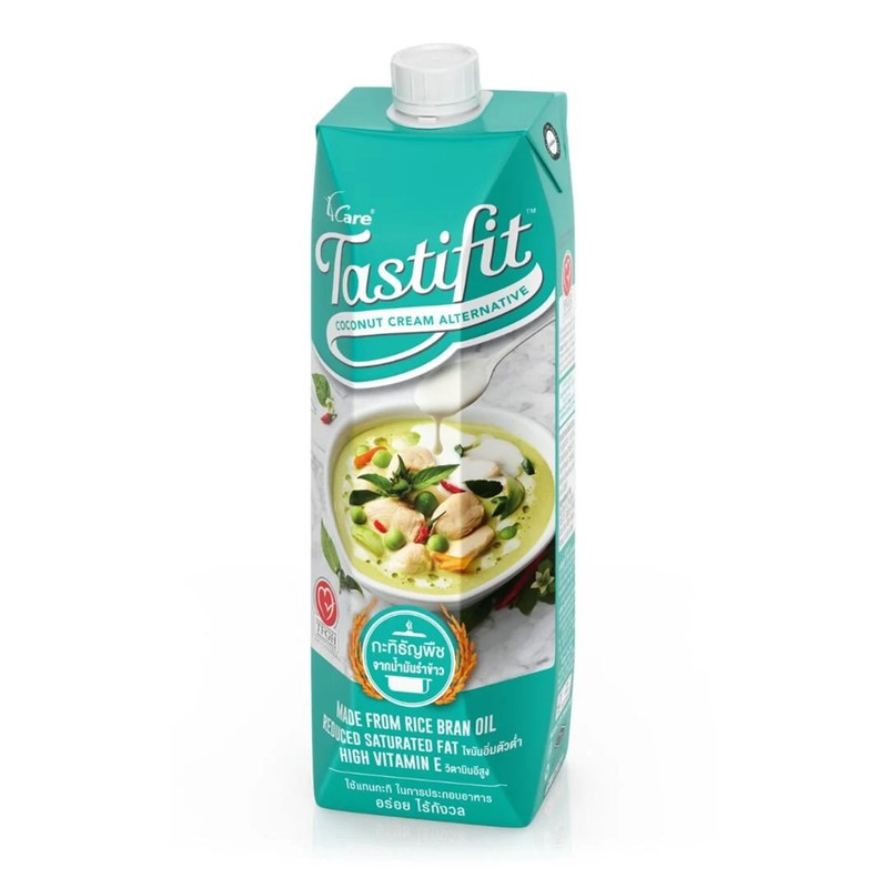 4CARE Tastifit เทสตี้ฟิต กะทิธัญพืช (1000 ml x 1 กล่อง) ทำจากน้ำมันรำ ...