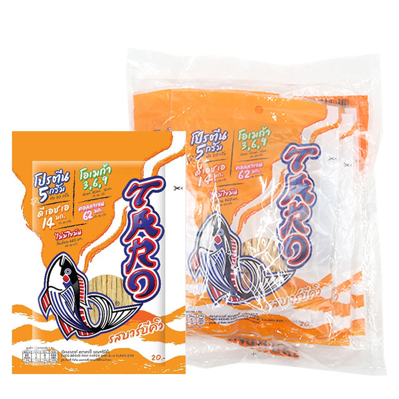 TARO Fish Snack BBQ 20 g x 6 | Makro PRO
