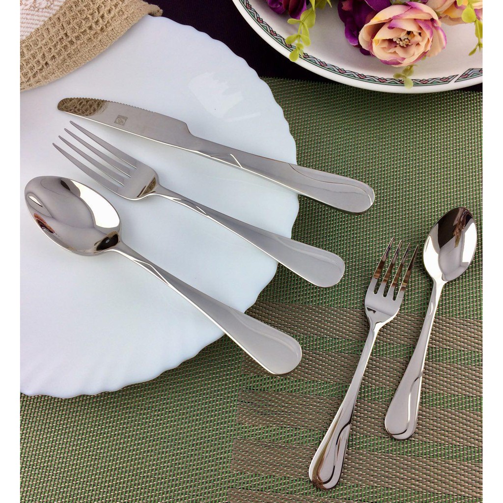 Twin Fish ชุดรับประทานอาหาร 5 ชิ้น / ชุด สเตนเลส 304 รับประกันปลอดสนิม ...