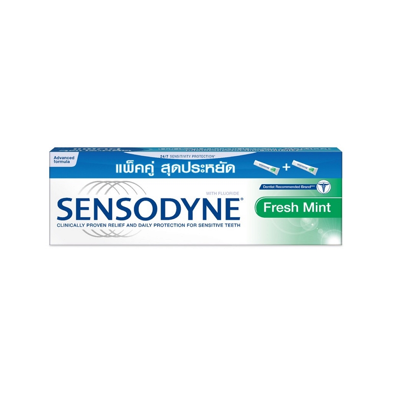 SENSODYNE Toothpaste Fresh Mint 160 g Twin Pack | Makro PRO