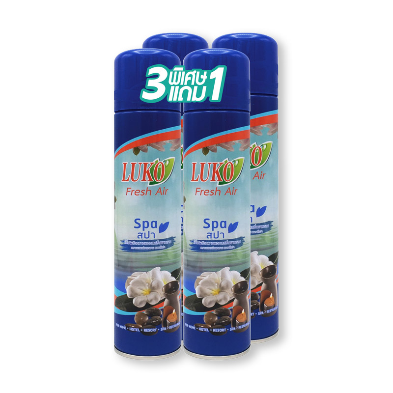 LUKO Air Freshener Spa 300 ml x 3+1 | Makro PRO