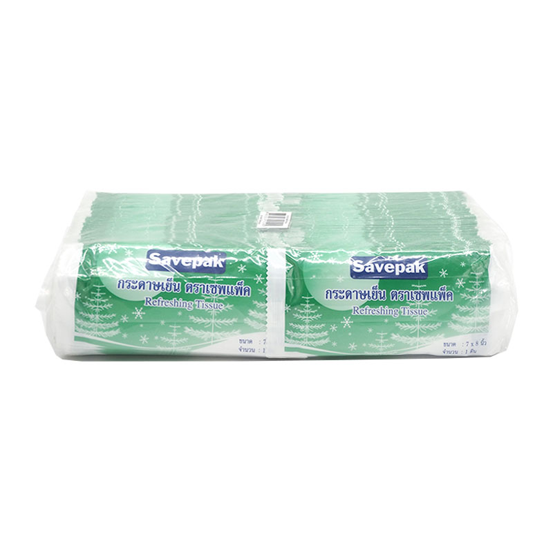 SAVEPAK Refreshing Tissue 7x8" x 100 | Makro PRO
