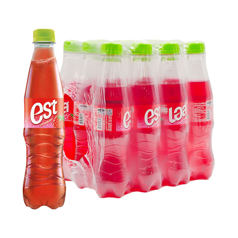EST PLAY Soft Drink Strawberry 360 ml x 12 | Makro PRO