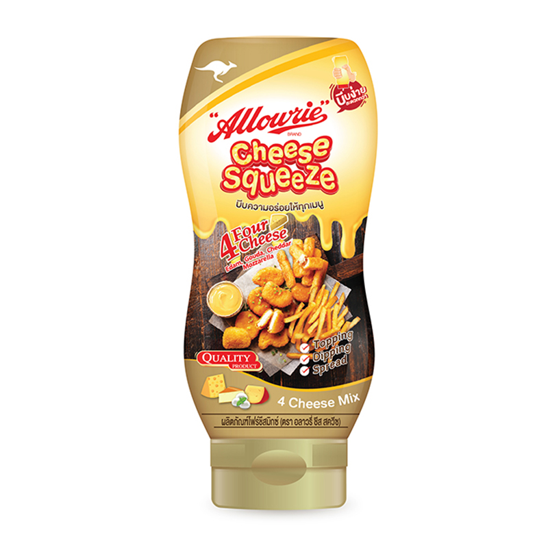 ALLOWRIE SQUEEZE CHEESE FOUR MIX | Makro PRO