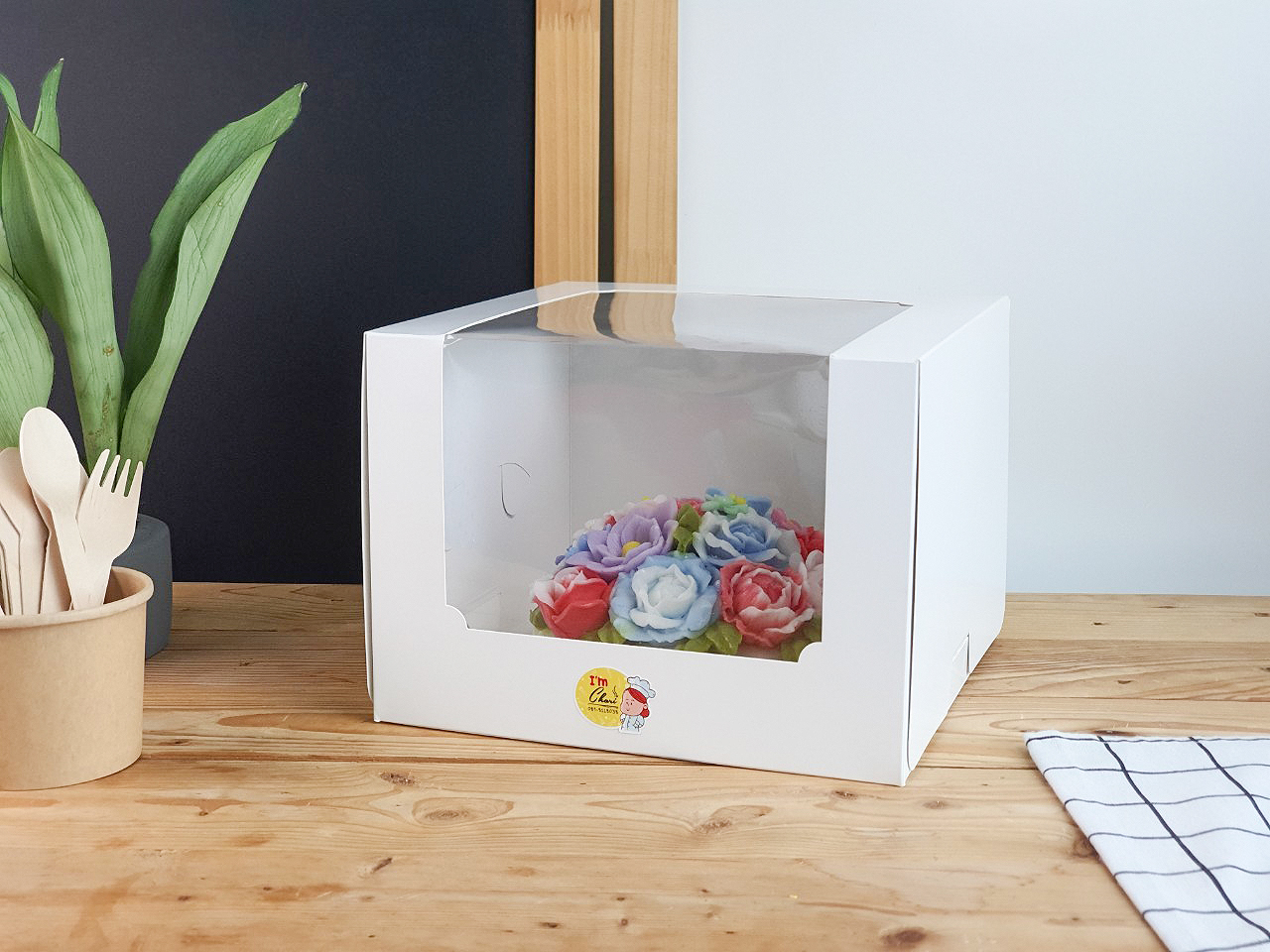 Goodboxpack, 2 pound paper cake box, 5 pieces per pack | Makro PRO