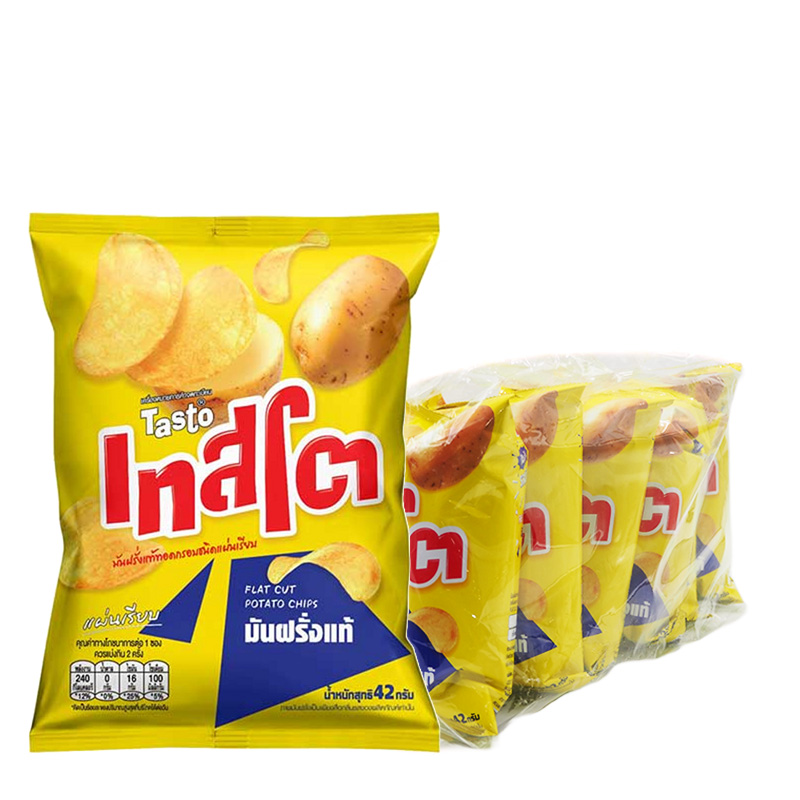 TASTO Potato Chips Salt 42 g x 6 | Makro PRO