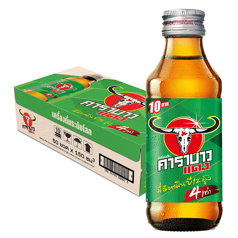 คาราบาวแดง เครื่องดื่มชูกำลัง 150 มล. x 50 | Makro PRO