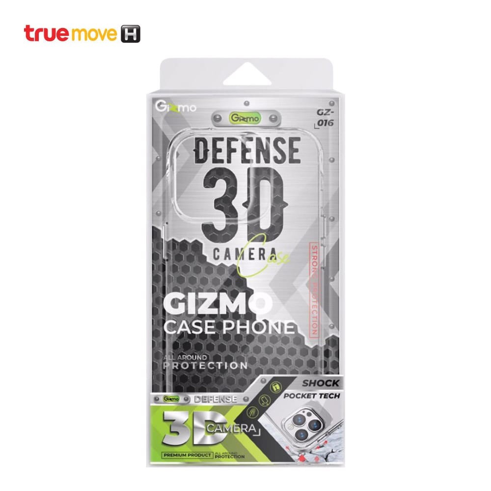 Gizmo เคสใส รุ่น Defense 3D Camera Protect สำหรับ iPhone 13 mini ...