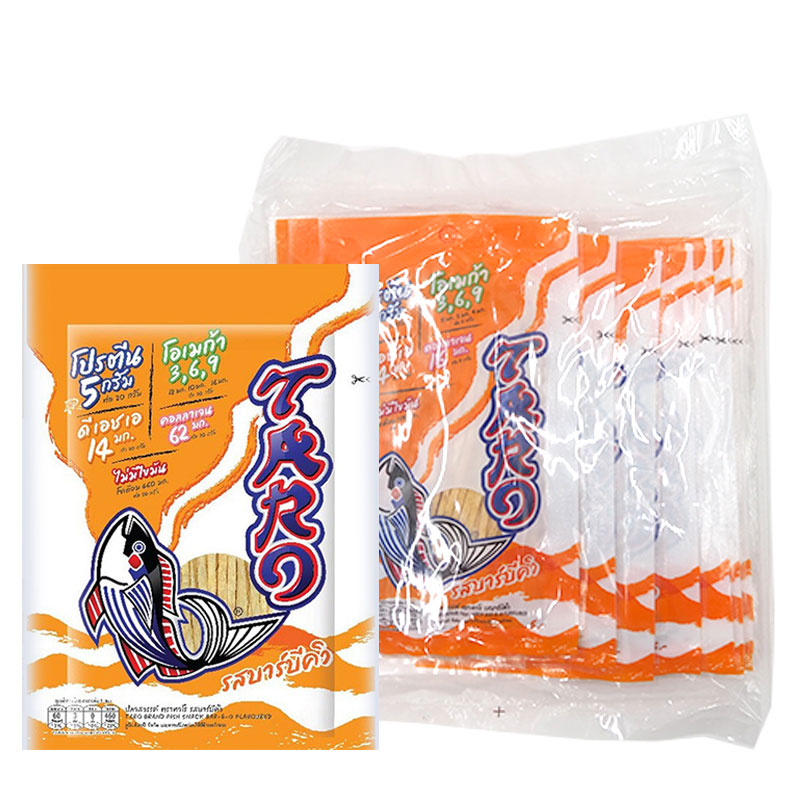 TARO Fish Snack BBQ 5 g x 12 | Makro PRO