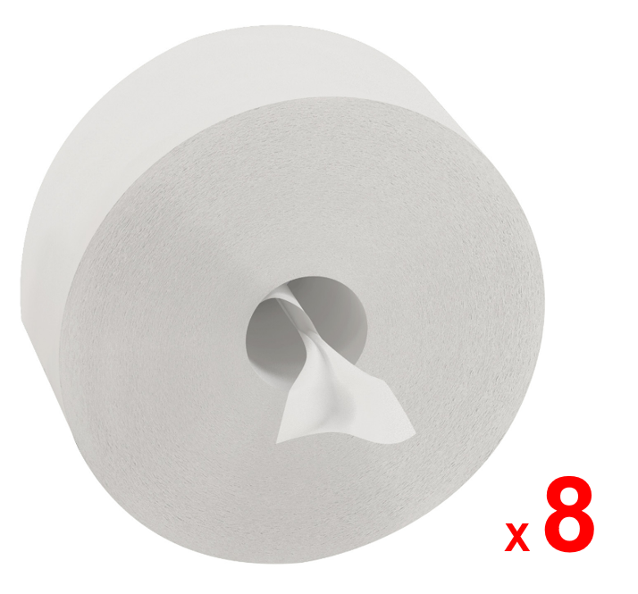 SCOTT Center-Pull Jumbo Roll Tissue 2 Ply Centrefeed JRT (Roll Width 10 ...