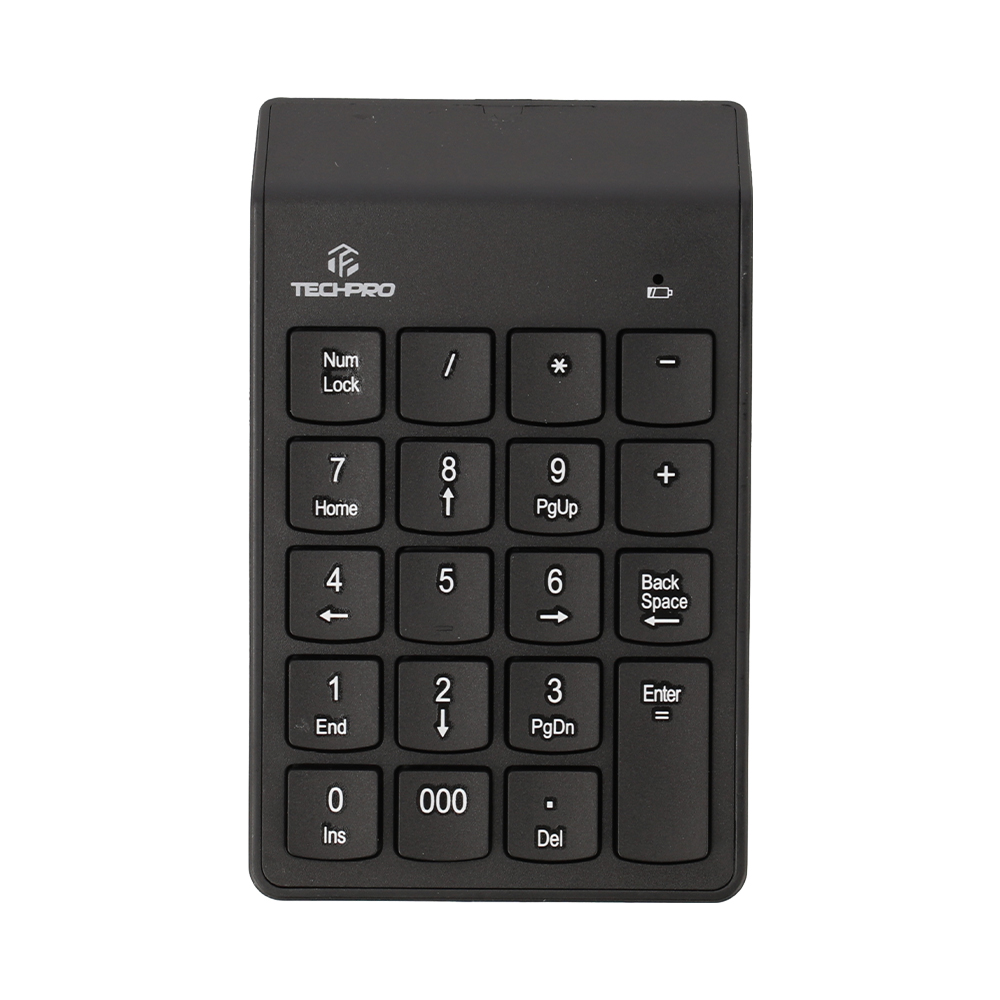 Techpro Wireless Numeric Keypad Model TK03 Black | Makro PRO