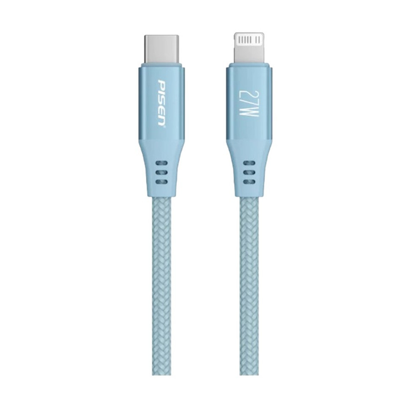 Pisen สายชาร์จ C to Lightning ชาร์จเร็วสูงสุดถึง 27 วัตต์ ถ่ายโอนข้อมูล ...
