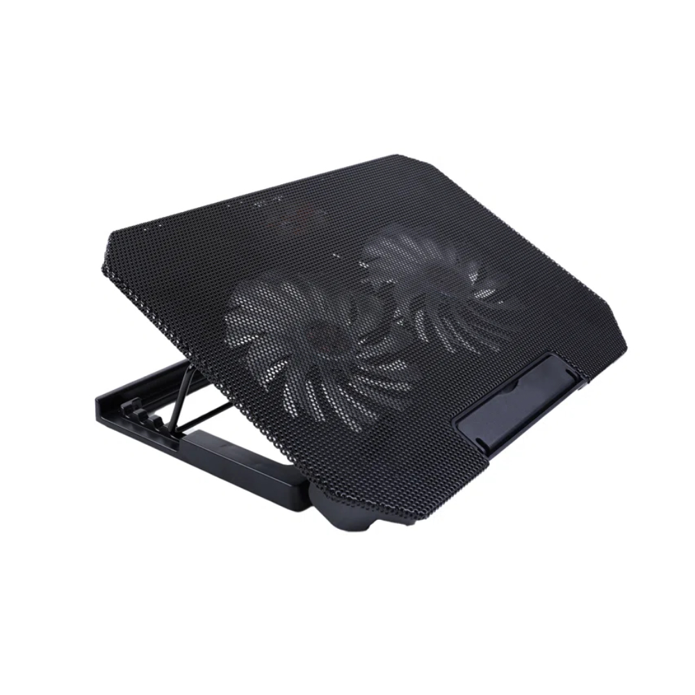 คิวพลัส แท่นวางโน๊ตบุ๊ค Notebook Cooling Pad รุ่น LS001 15.6 inch สีดำ ...