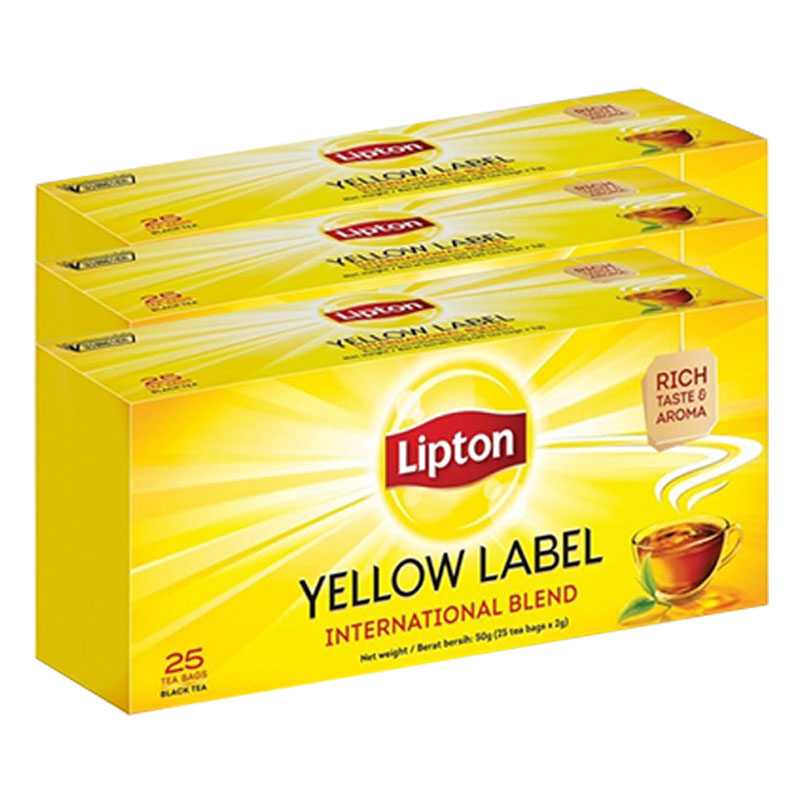 LIPTON English Tea 2 g 25 sachets x 3 | Makro PRO