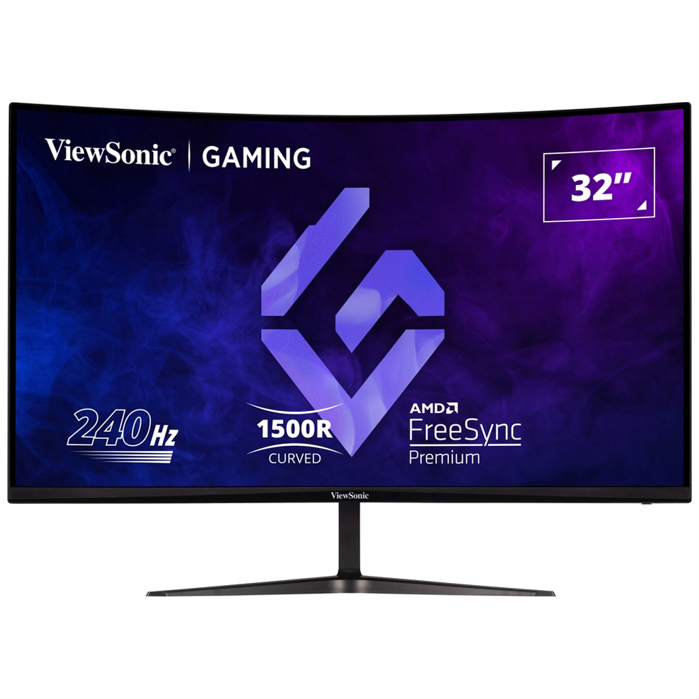 วิวโซนิค จอมอนิเตอร์ รุ่น VX3219-PC-MHD Gaming Monitor VA 240Hz Curved ...