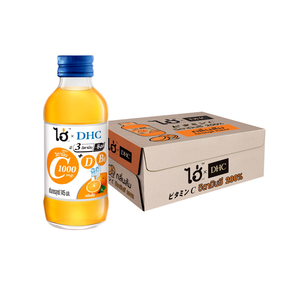 HI! X DHC Vitamin C Orange 145 ml x 30 | Makro PRO