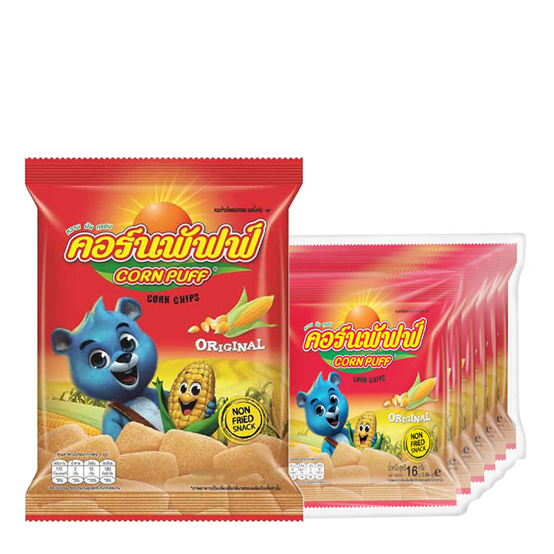 CORNPUFF Corn Chips Original 16 g x 12 | Makro PRO