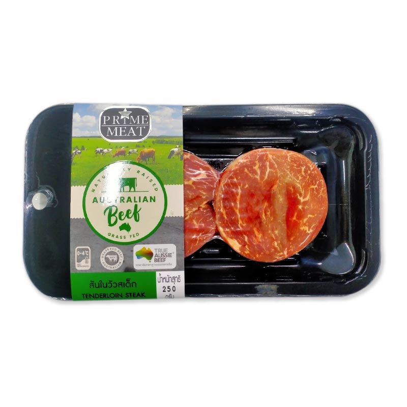 PRIME MEAT Australia Beef Tenderloin Steak 250 g | Makro PRO