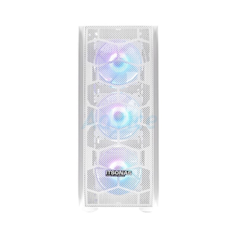ITSONAS E-ATX CASE (NP) TANK ARGB TG WHITE - A0154401 | Makro PRO