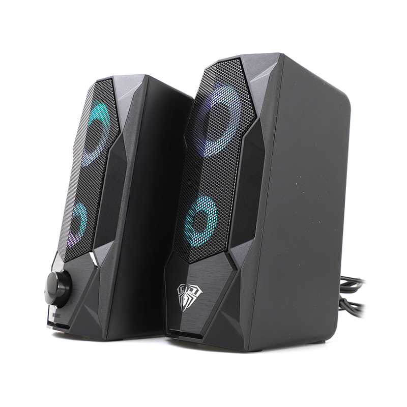 (2.0) AULA ลำโพง (N-301) Black - A0138552 | Makro PRO