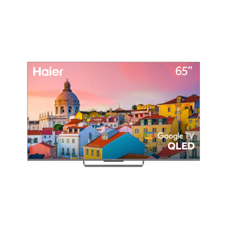 Haier TV รุ่น H65S90EUX 65 4K QLED HDR10 Smart Google TV with Dolby Vision& Atmos | Makro PRO